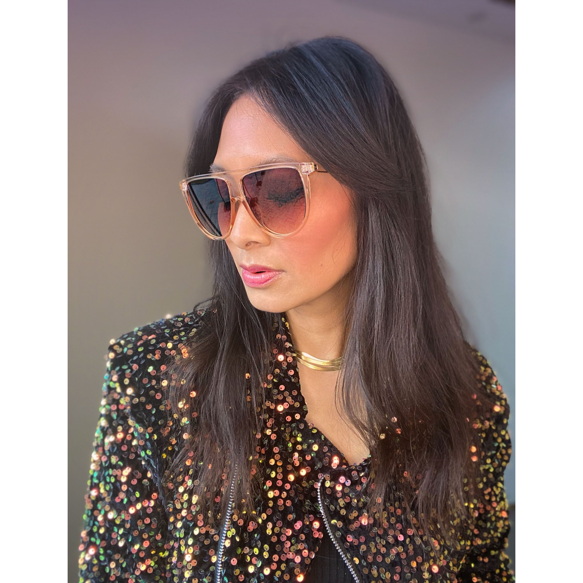 Feel Me solbriller i Nude BESTSELLER - LÉ MOSCH